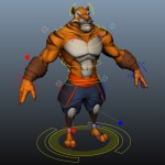 Lu The Tiger Rig (FREE) – Animator's Resource Kit