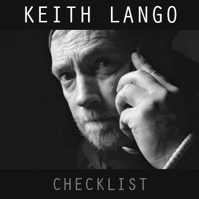 Keith Lango: Checklist – Animator's Resource Kit