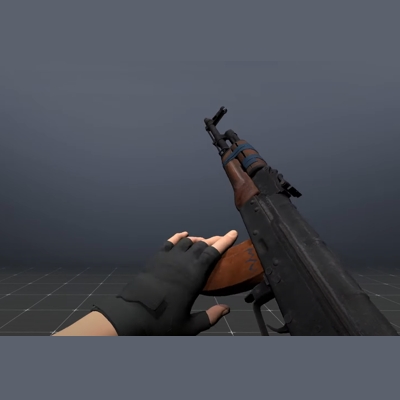 FPS Rig (AK47) – Animator's Resource Kit